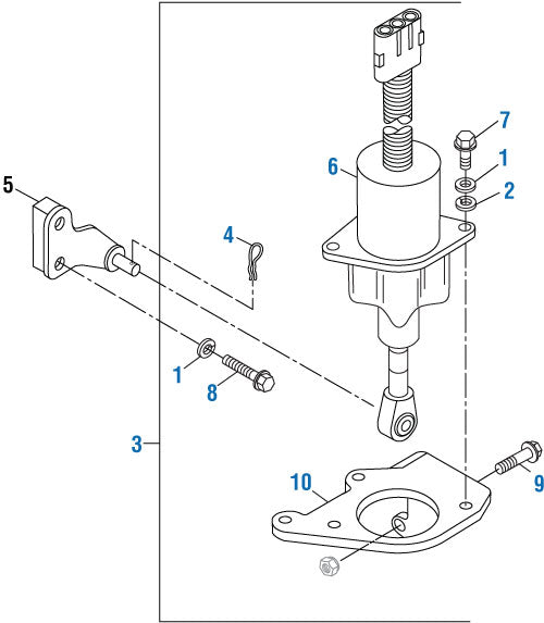 PAI 180227 CUMMINS 3930233 FUEL SHUTOFF SOLENOID (12 VDC) – Woodline Parts
