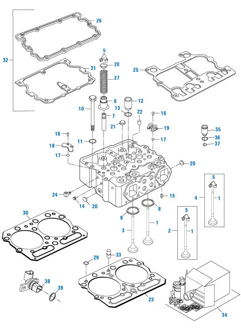 PACK OF 6 PAI 040006 CUMMINS 3071161 CYLINDER HEAD BOLT 855 / N14 USA ...