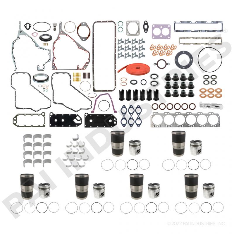 PAI 6CS103-026 CUMMINS 6 ISC ENGINE OVERHAUL KIT (CURRENT) (STD / STD ...