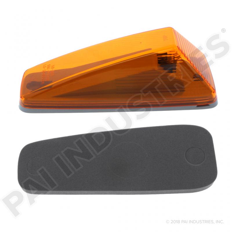 PAI FLR-4292 MACK 8413-25761Y MARKER LAMP ASSEMBLY (AMBER) (LEXAN ...