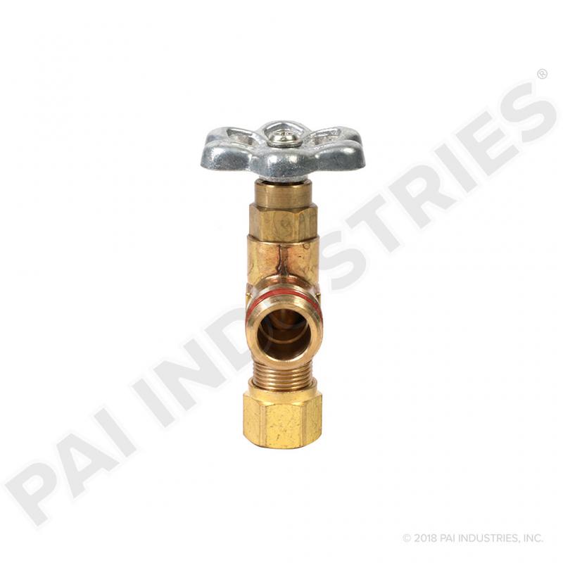 PAI MTV-4221 MACK 20QE2140 MANUAL FUEL VALVE (1/2" TUBE X 1/2" PIPE ...