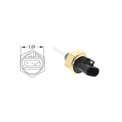 PAI 050750 CUMMINS 4383933 COOLANT LEVEL SENSOR (1/4"-18) (3 PIN) (USA ...