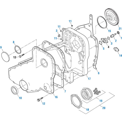PAI 131705 CUMMINS 3944293 GEAR HOUSING GASKET (ISC) – Woodline Parts