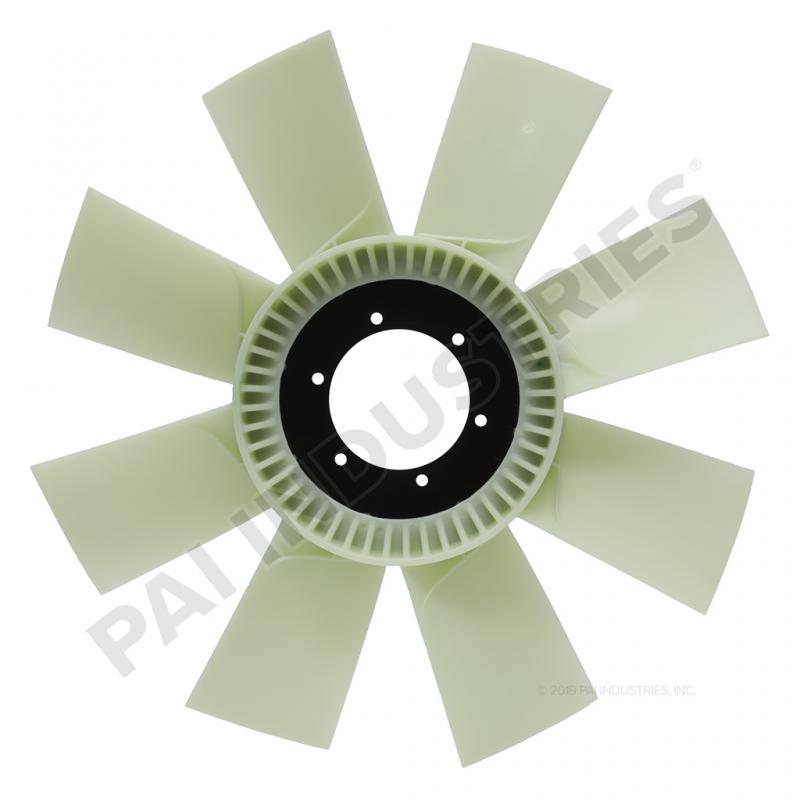 PAI 801122 MACK 2MH446 FAN BLADE 26.00" DIA 8 BLADE 5.00" PILOT NYLON ...